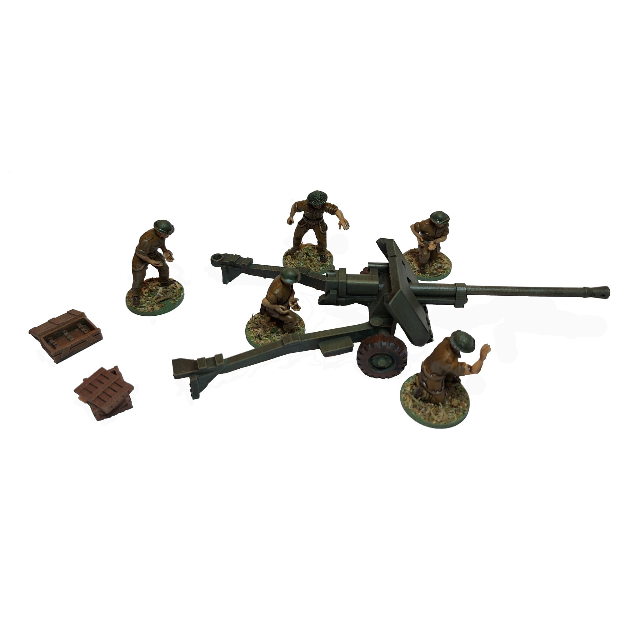 17 pdr anti-tank gun (British)