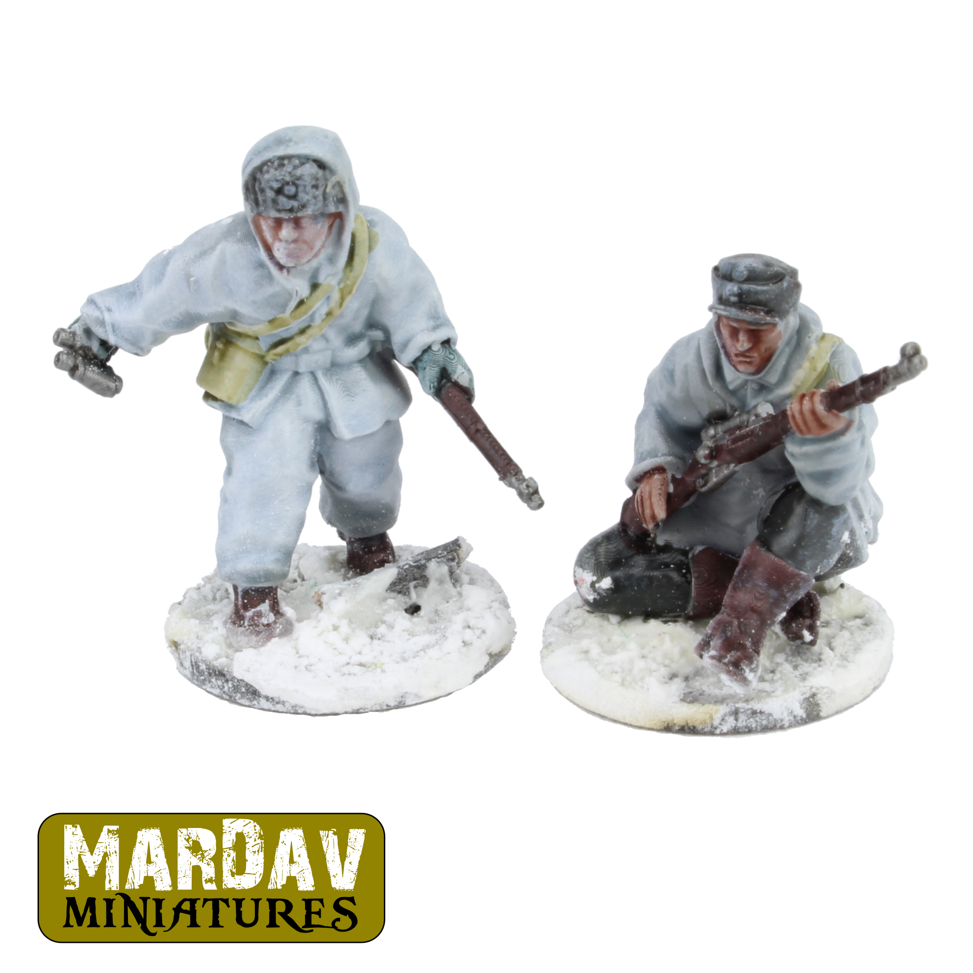 Sniper team (Finnish) - MarDav Miniatures