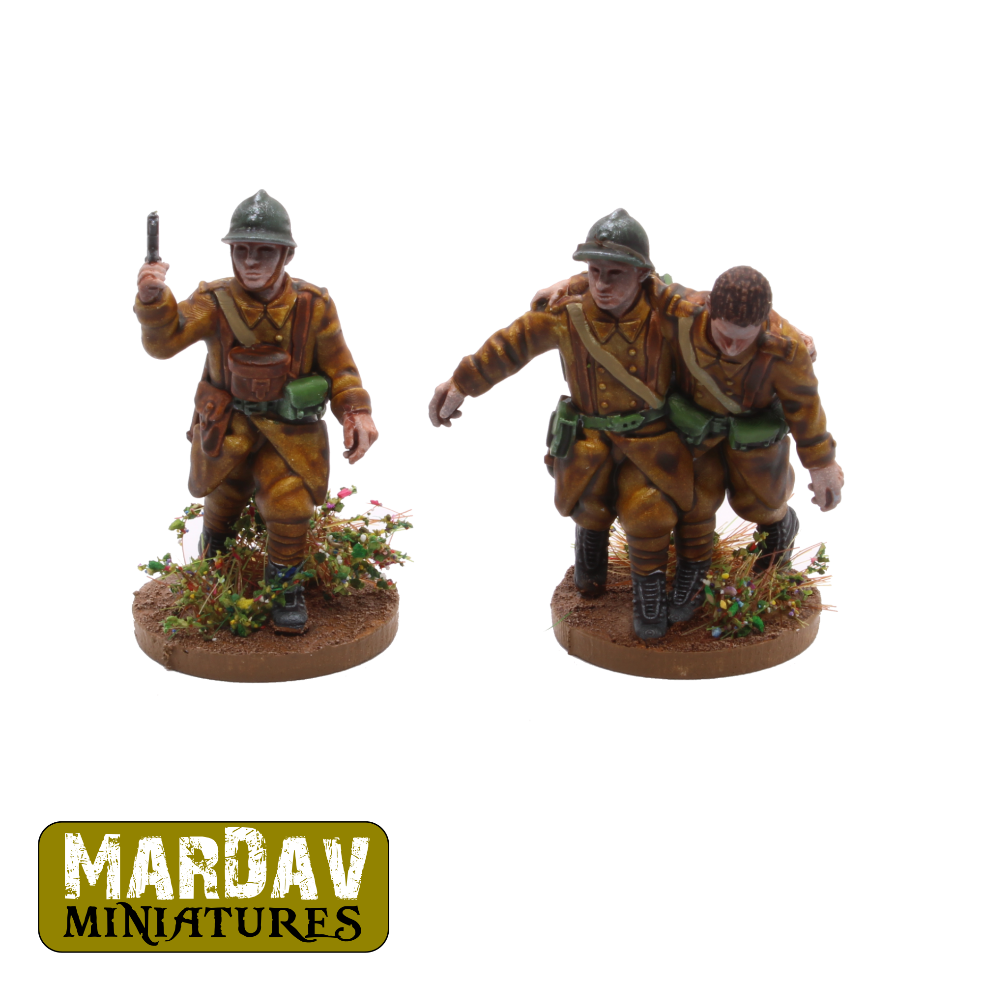 Medic team (French) - MarDav Miniatures