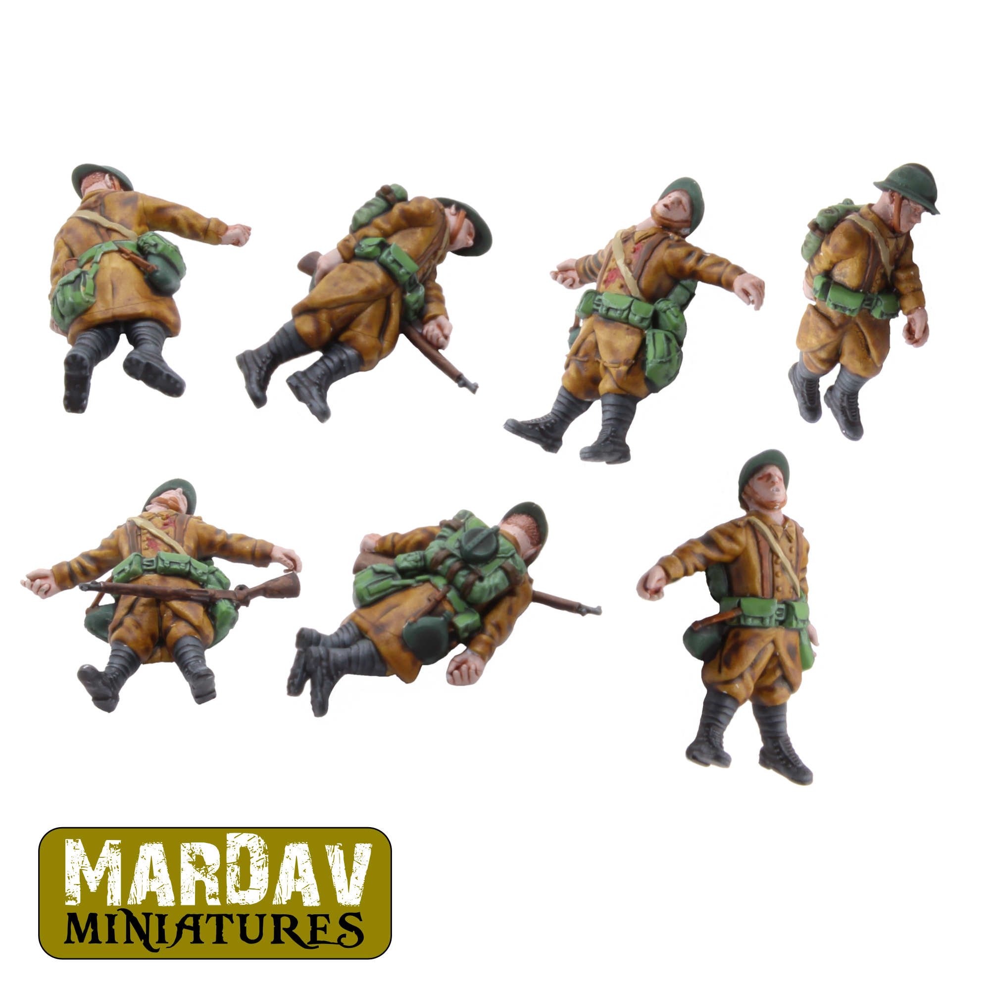 Casualties (French) - MarDav Miniatures