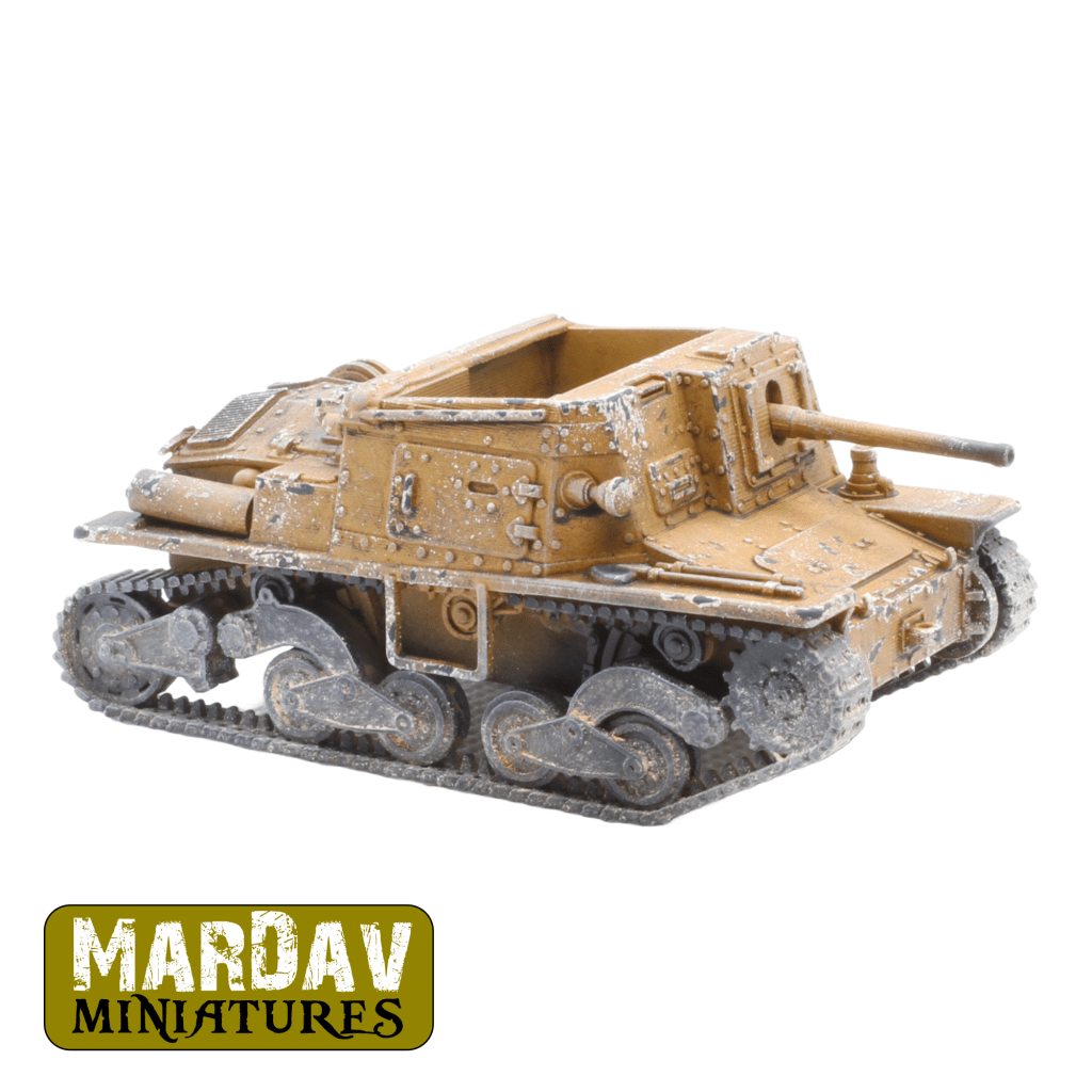 NEW - Italian Semovente variants - MarDav Miniatures