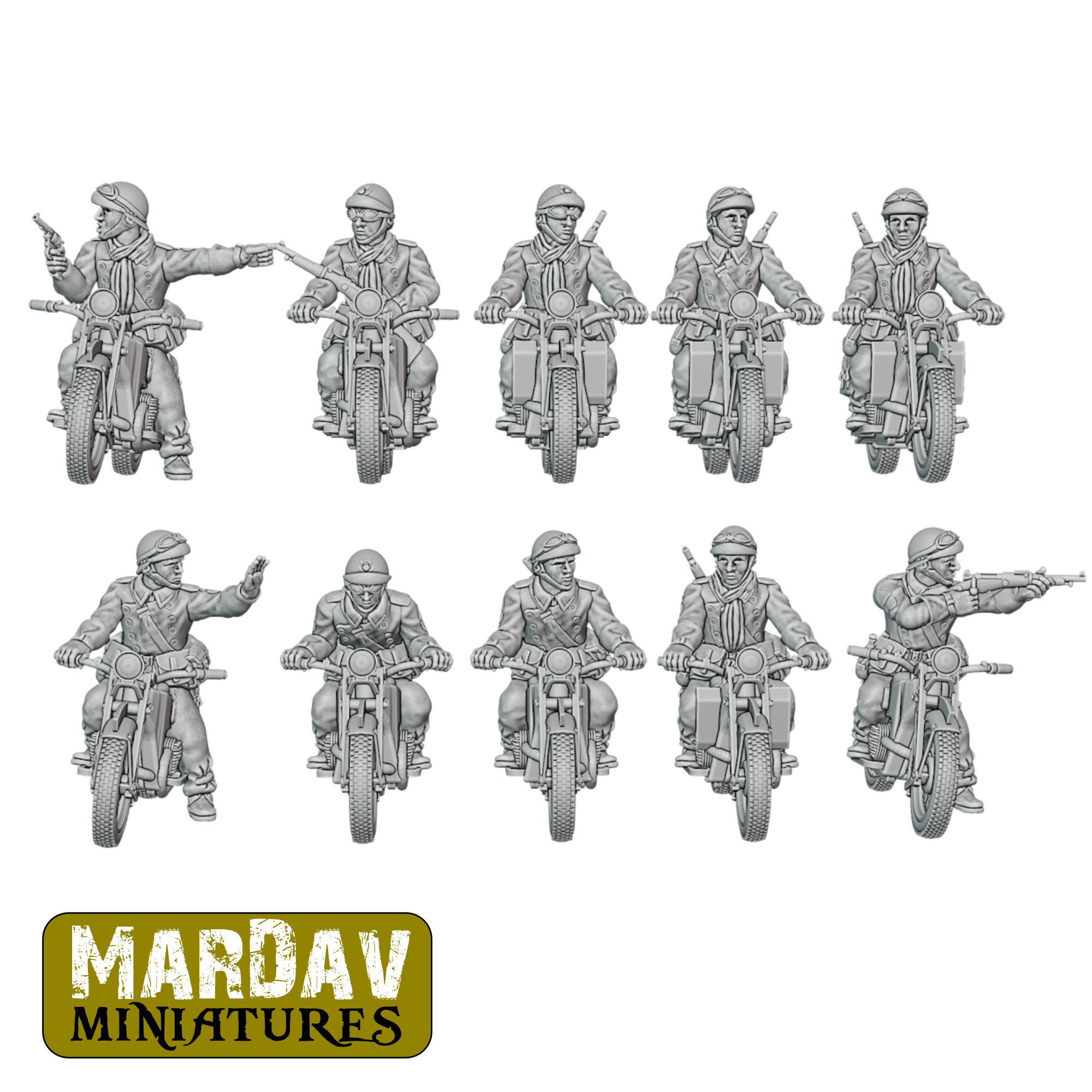 Motorcycle infantry squad (French)