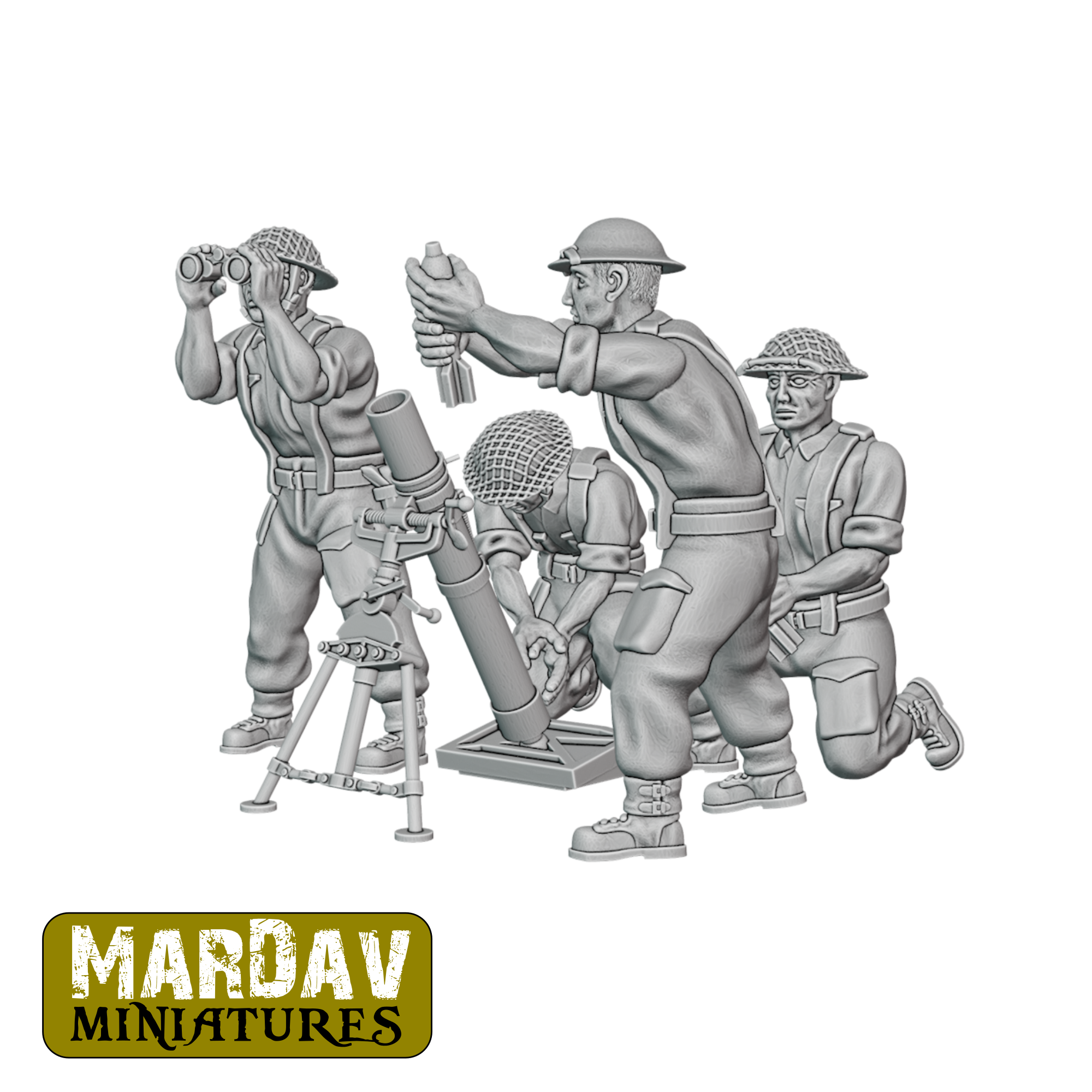 3 inch medium mortar (British)