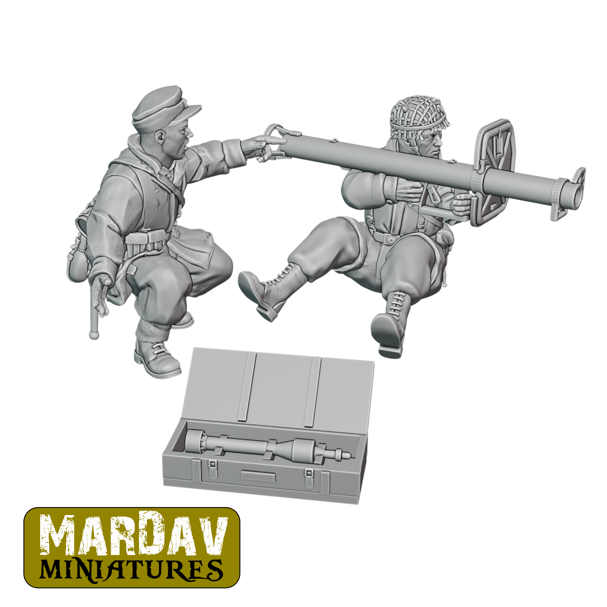 Fallschirmjager Panzerschreck Team (German)