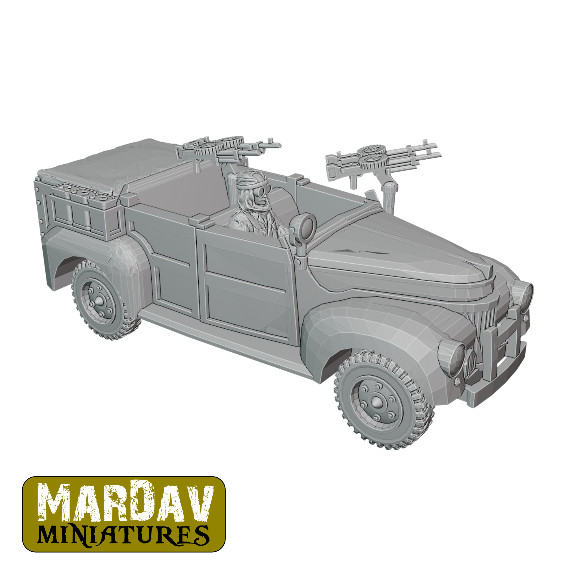 Blitz Buggy (British) - MarDav Miniatures