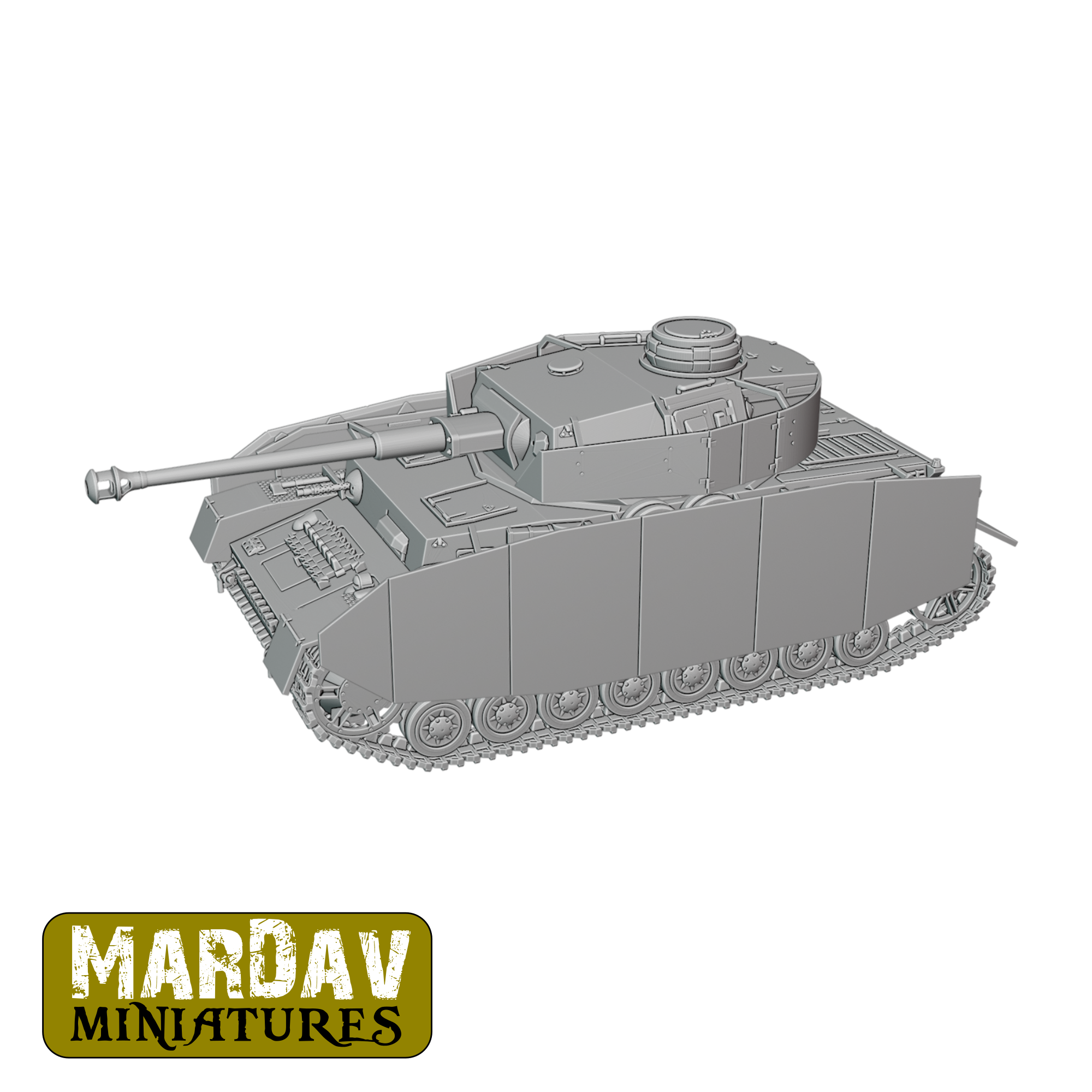 Panzer IV Ausf H with Schurzen (German)