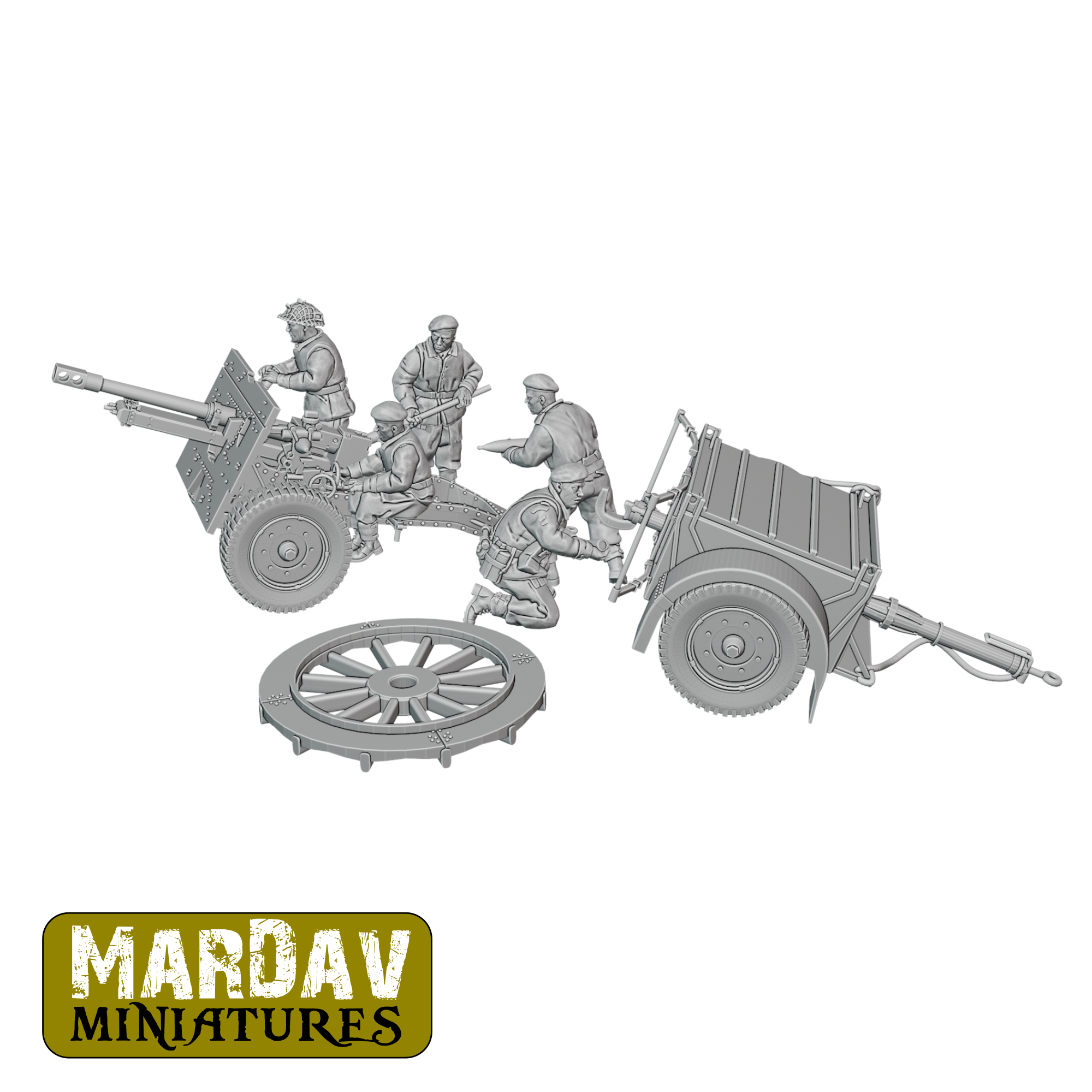 Canadian 25 pdr light artillery (British)