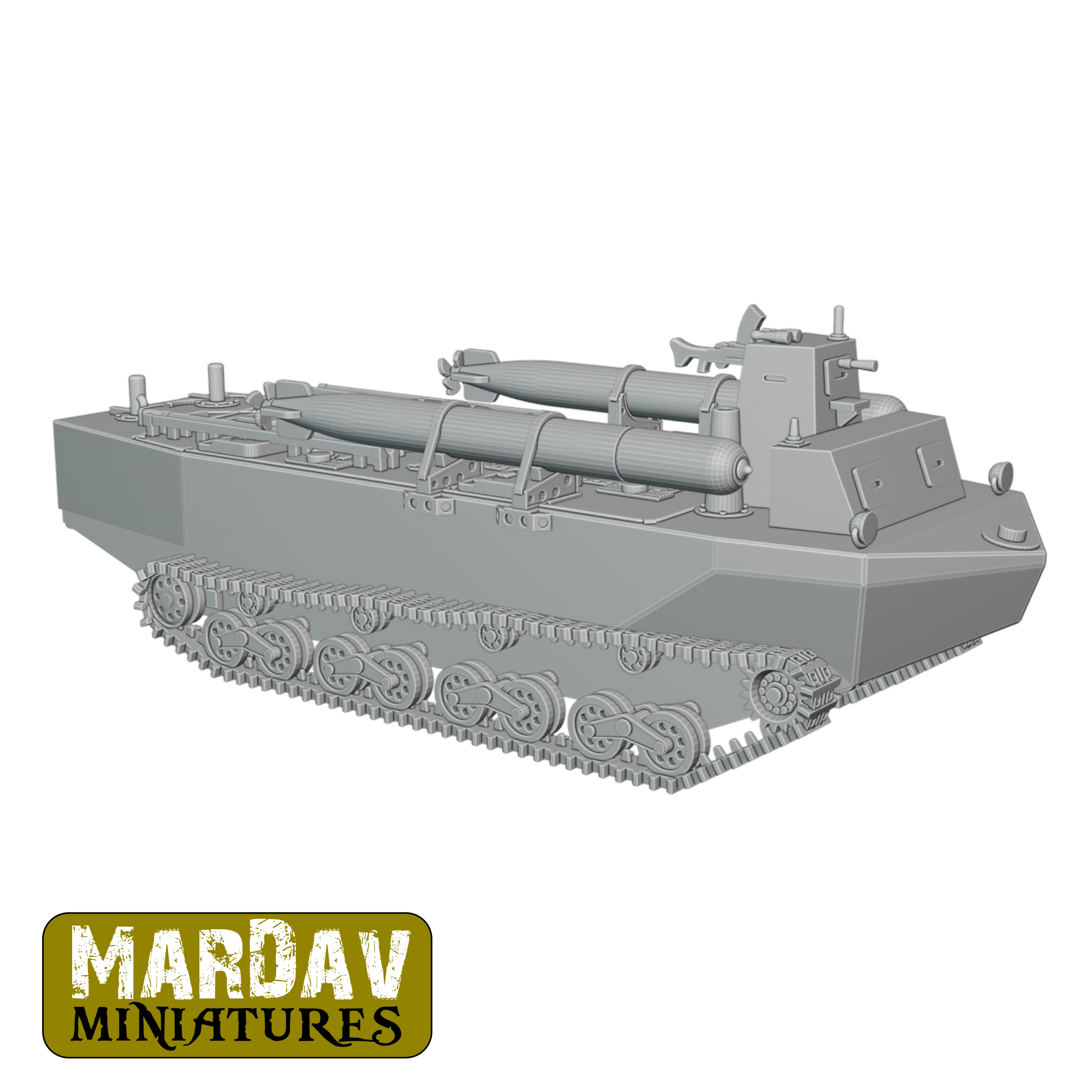 Type 4 Ka-Tsu Amphibious landing craft (Japanese) - MarDav Miniatures