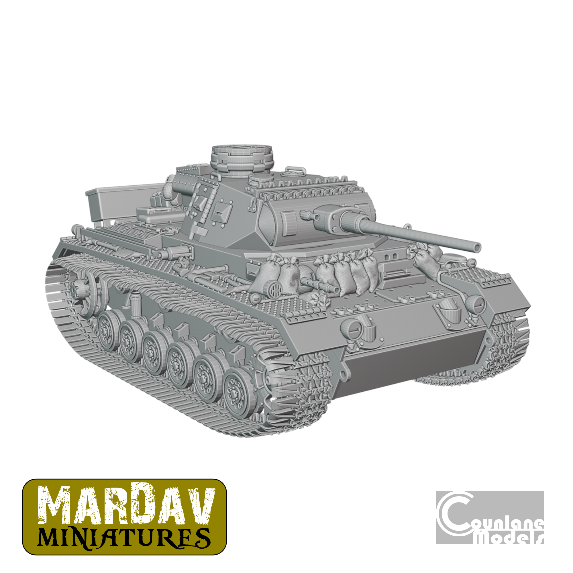 Panzer III Ausf J1 - Winter (German)