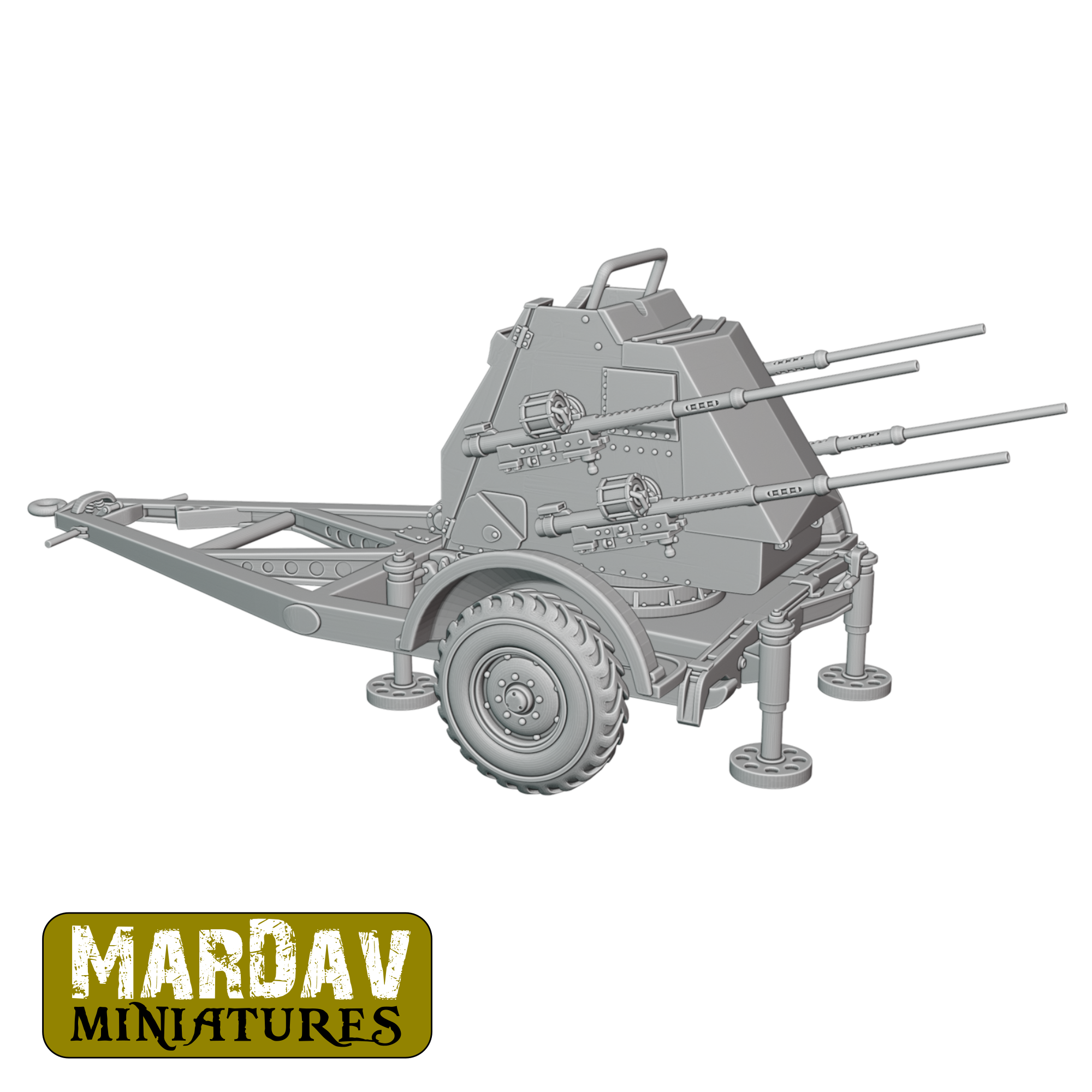 Canadian Quad Polsten AA trailer (British)