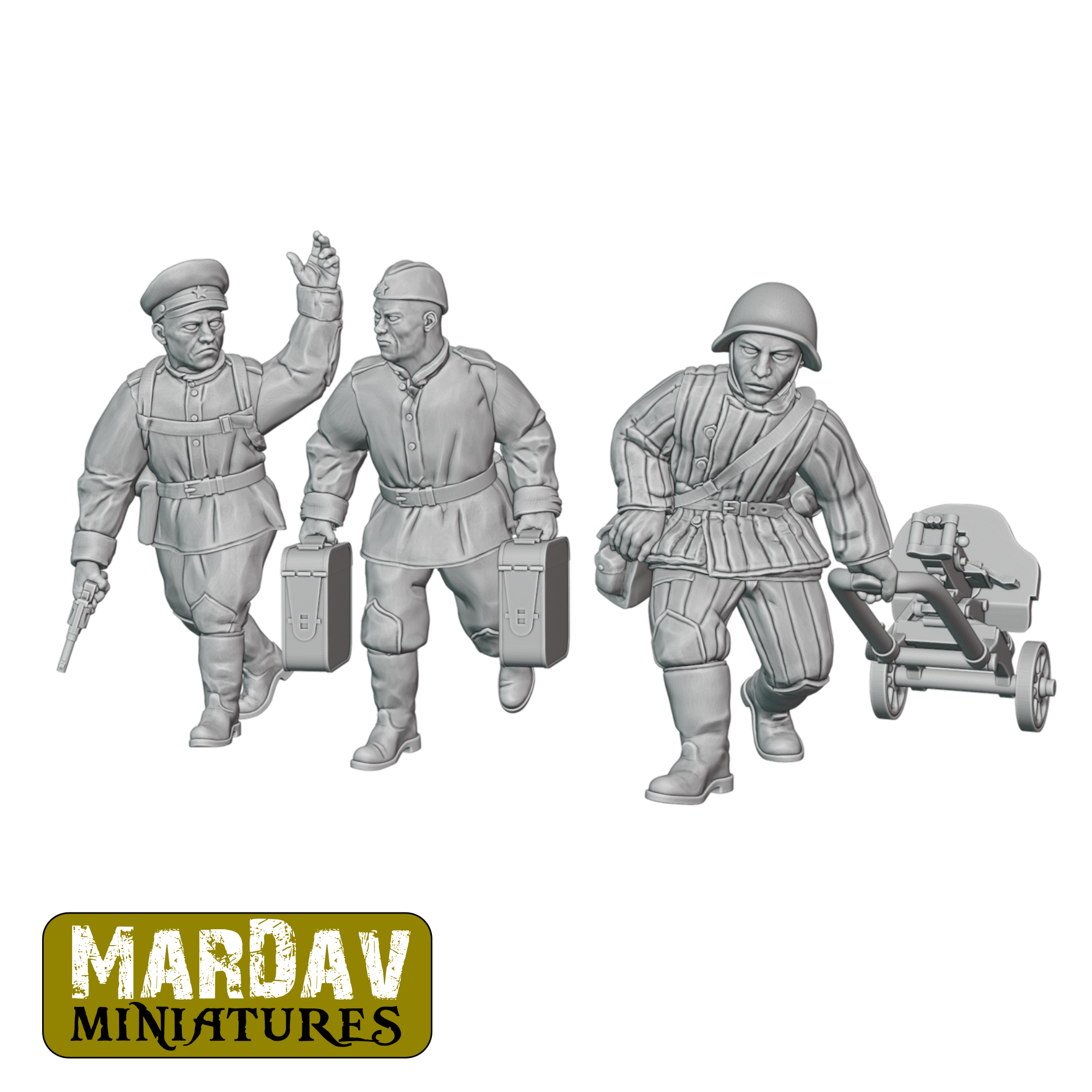Maxim MMG - Moving (Soviet)