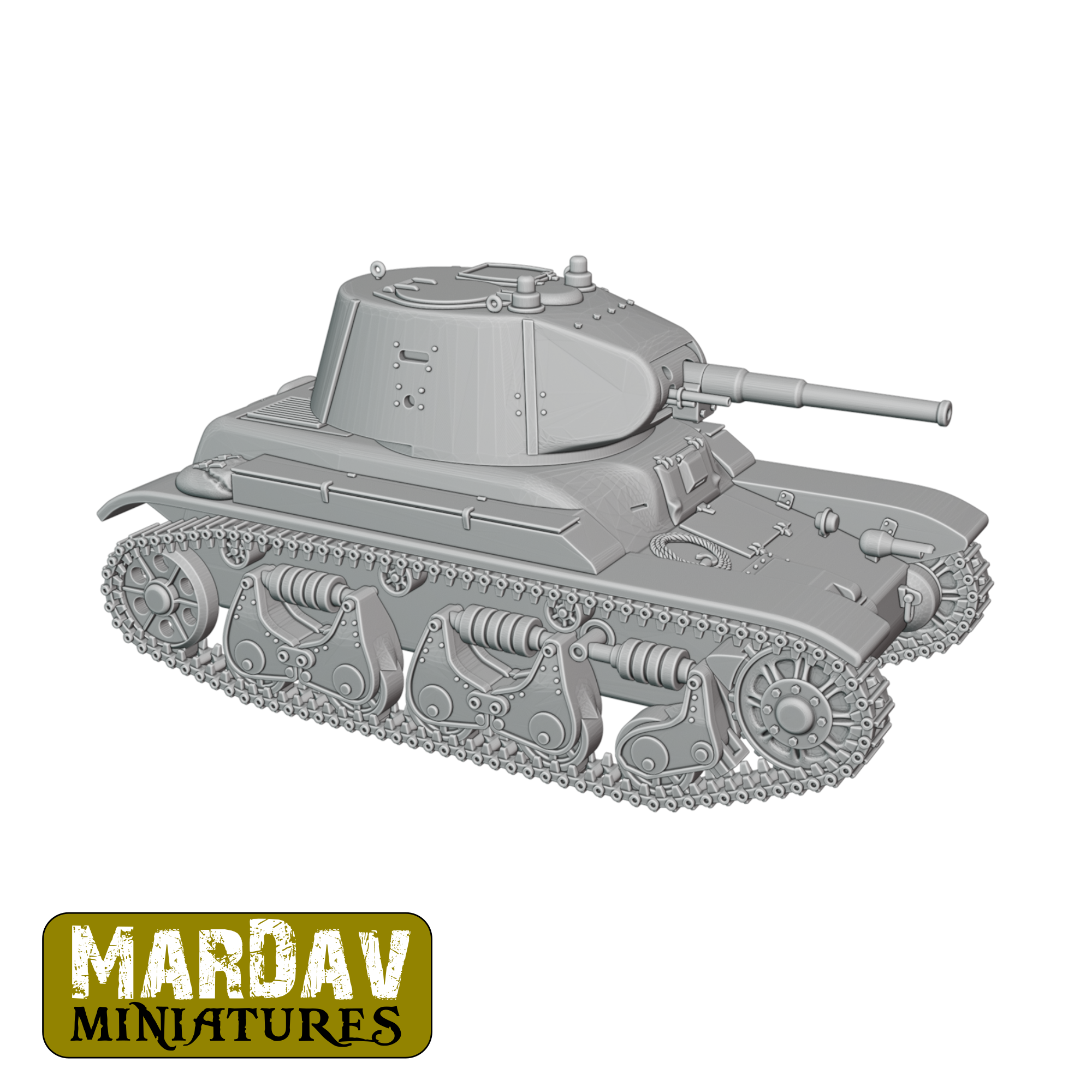 Panzerkampfwagen 35R 731(f) mit T-26 Turm (German)