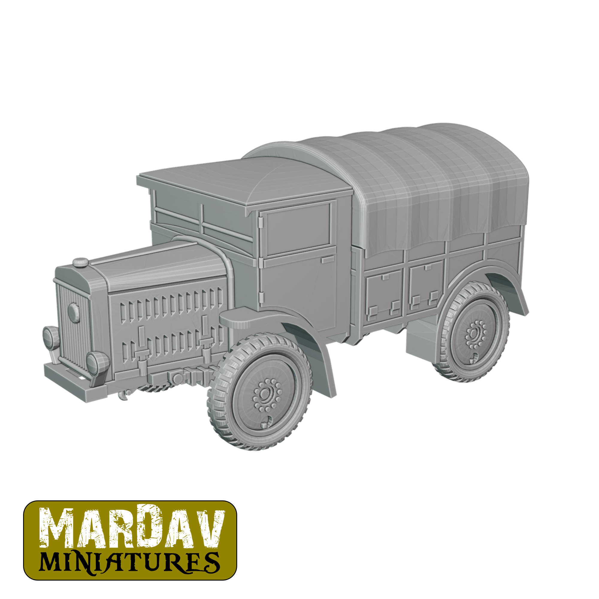 Latil TAR artillery tractor - wheeled Interwar (French) - MarDav Miniatures