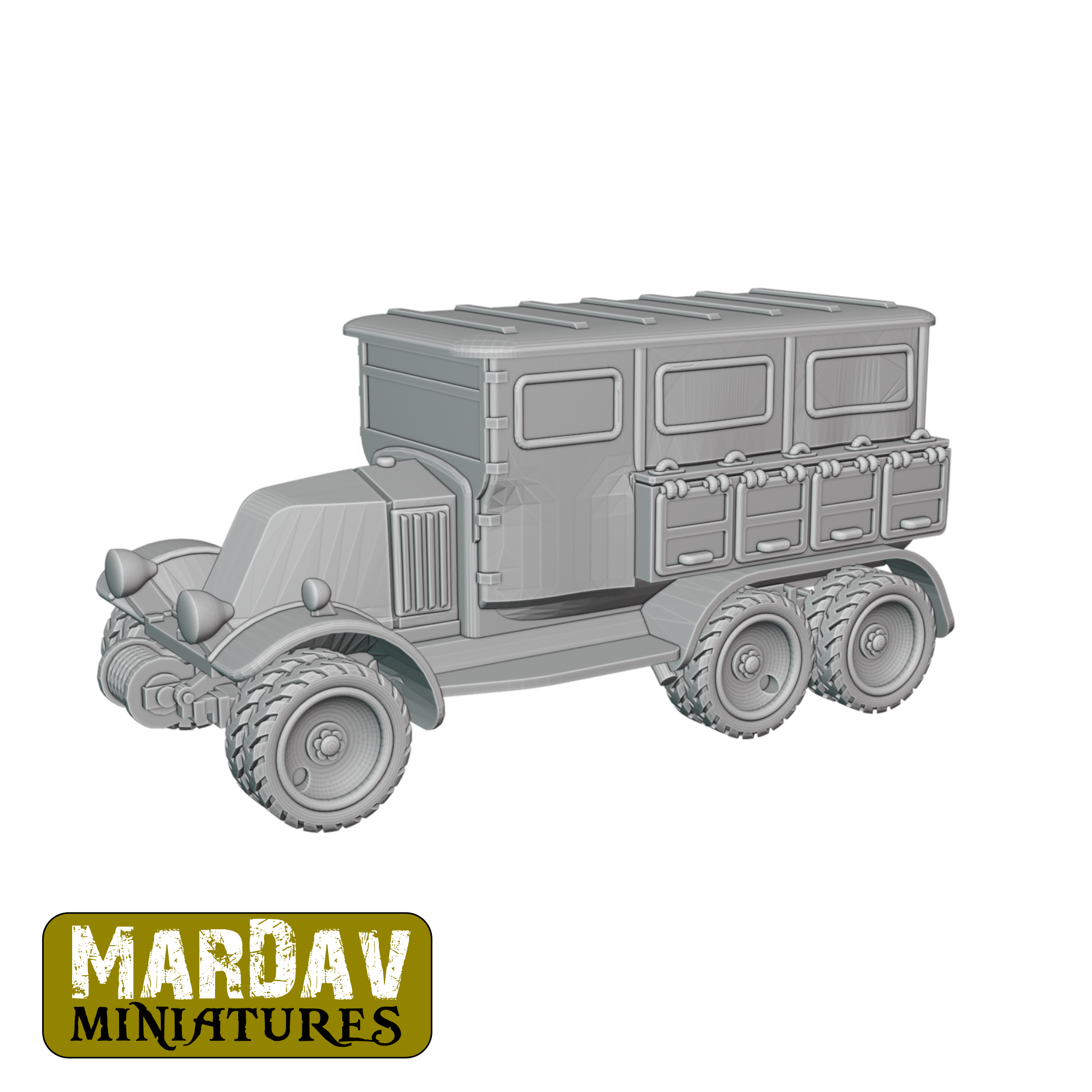 Renault 10CV Type MH 6x4 (French) - MarDav Miniatures