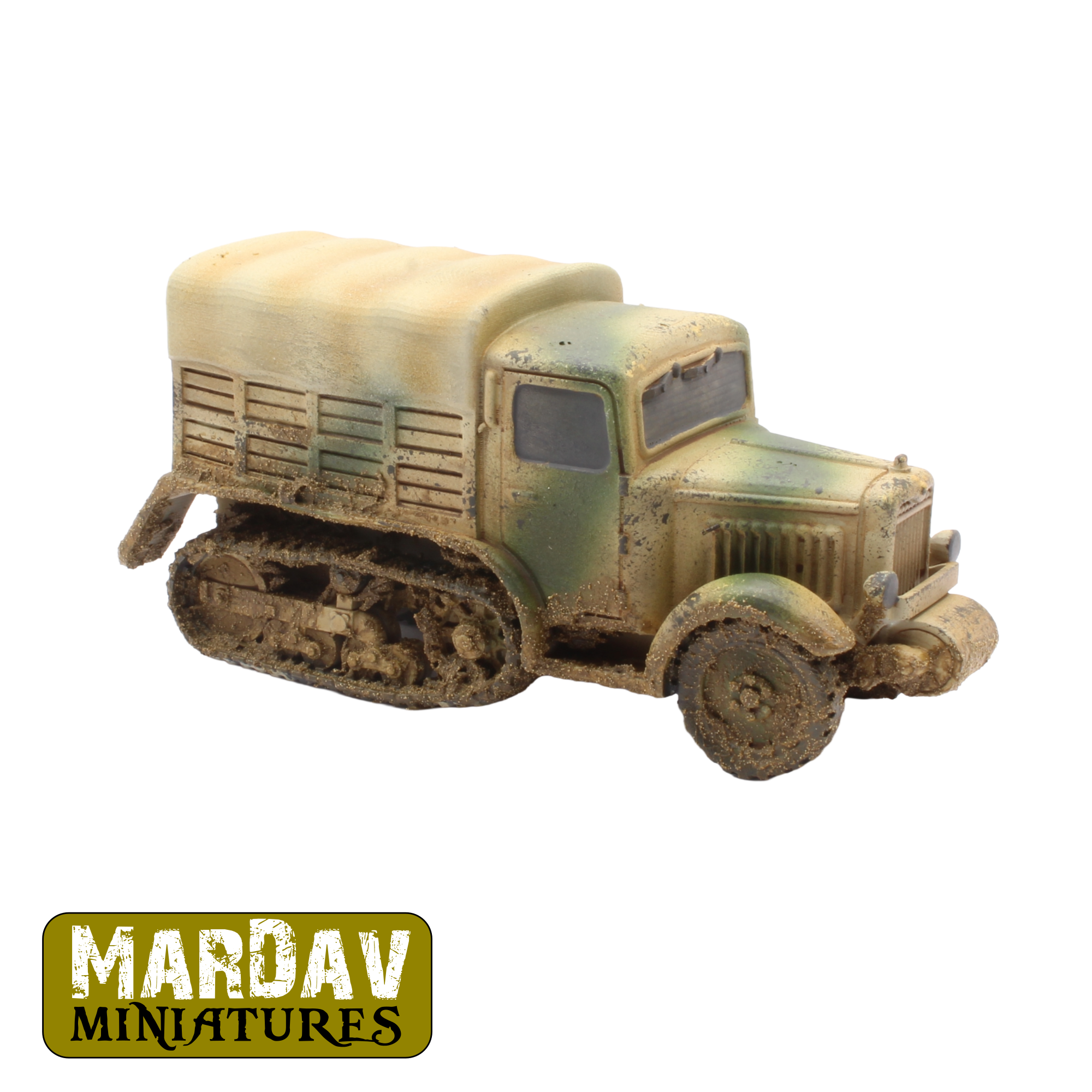 Unic P107 Halftrack (French) - MarDav Miniatures
